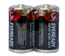 1087 - EVEREADY "D" BLACK BY 2